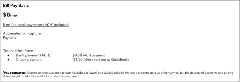 Learn about QuickBooks Bill Pay