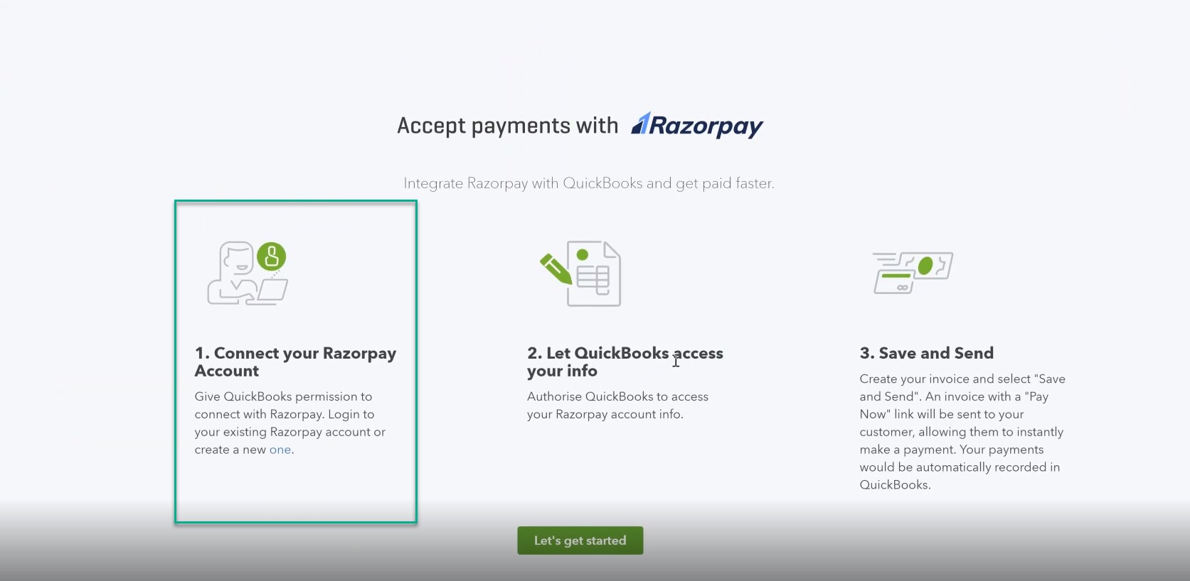Payment enabled invoices—Razorpay